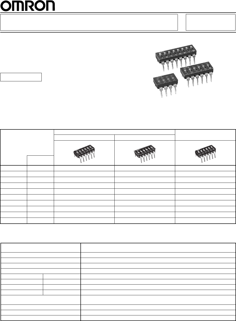 A6T Series Datasheet by Omron Electronics Inc-EMC Div | Digi-Key Electronics